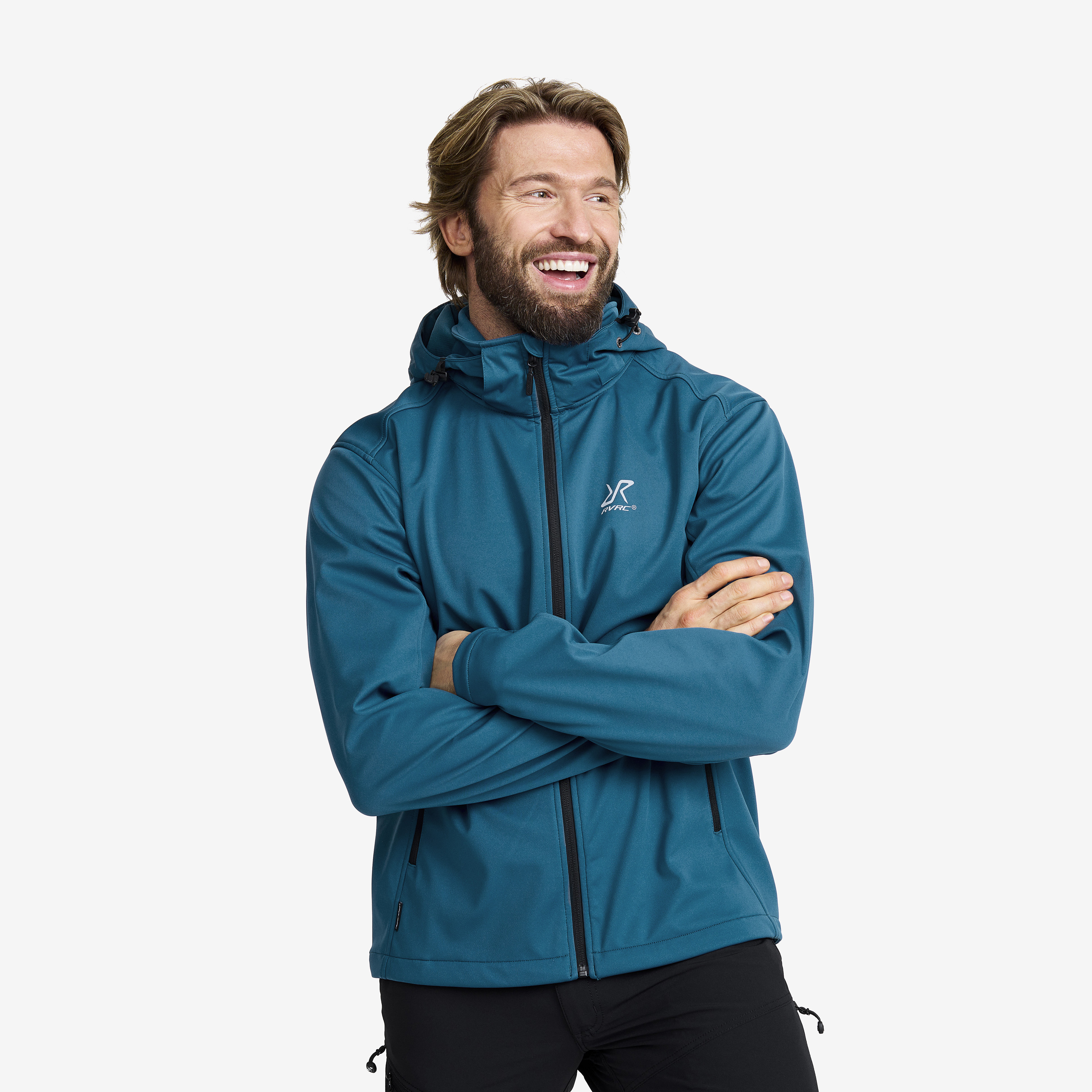 Responder Softshell Jacket Herr Moroccan Blue | RevolutionRace