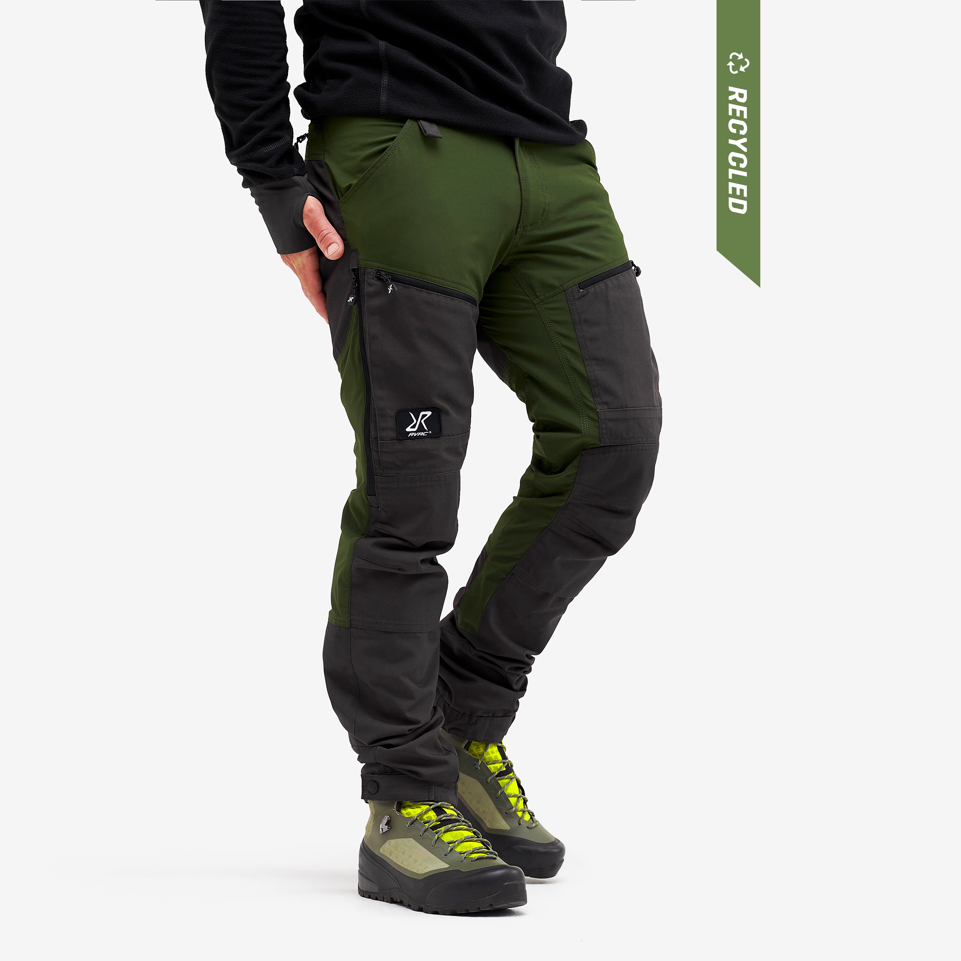 RVRC GP Pro Trousers Men Forest Green | RevolutionRace