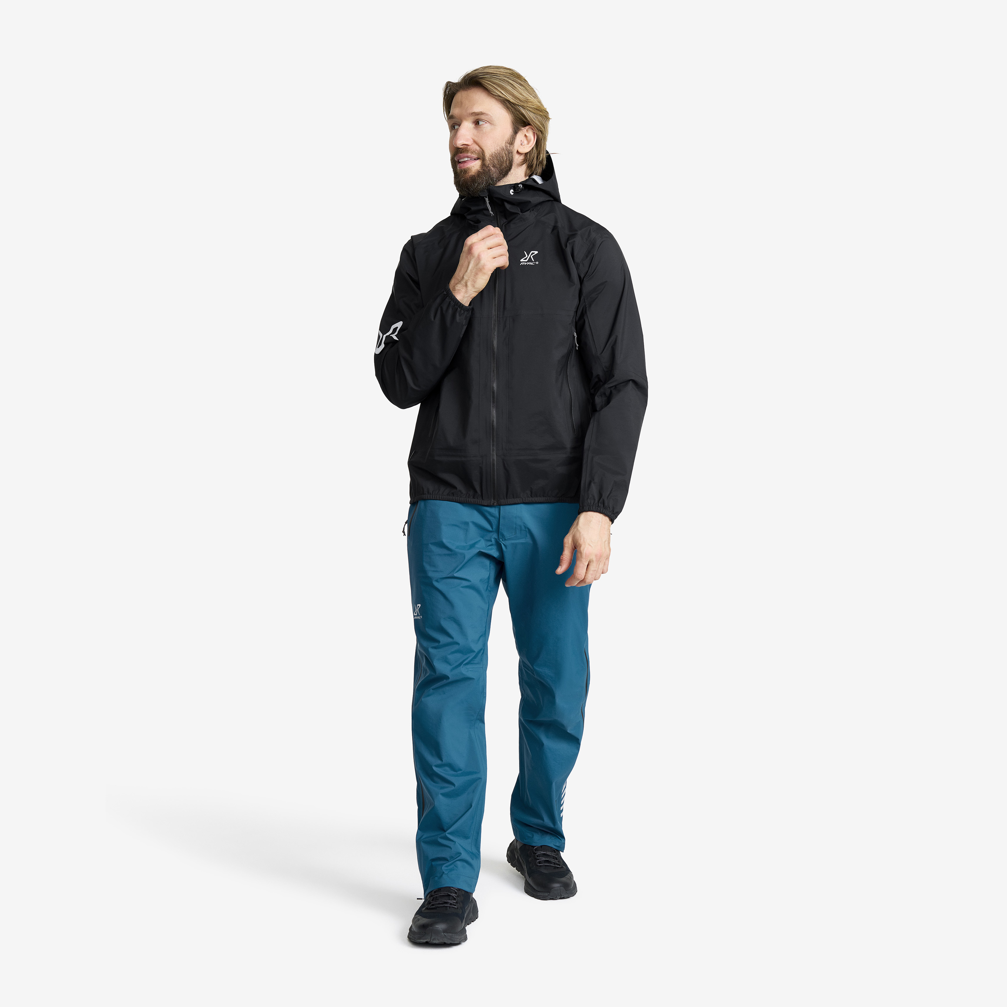 Arcade 3L Lightweight Jacket Men Black | RevolutionRace Arcade 3L Lightweight Jacket Men Black | RevolutionRace