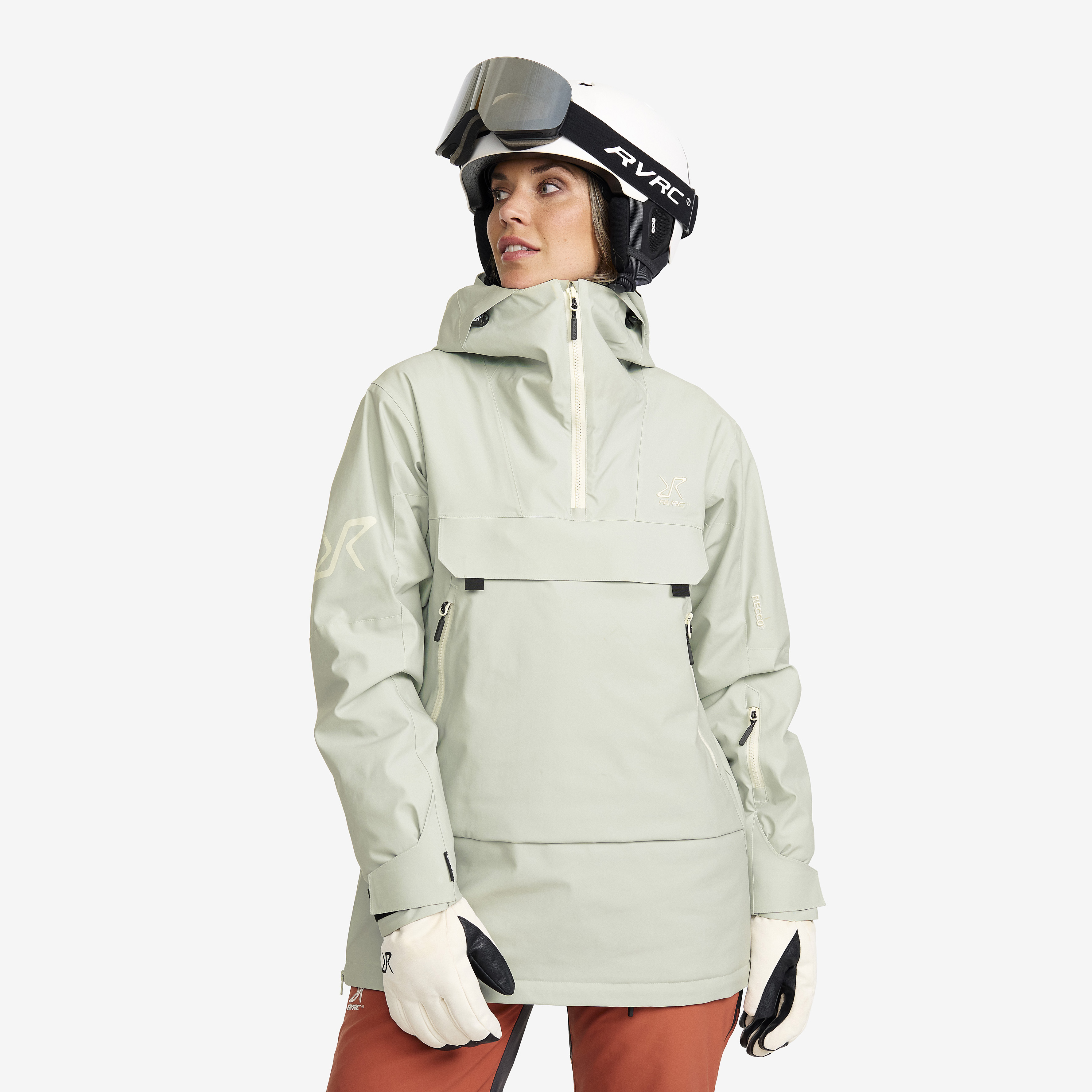 Halo 2L Insulated Ski Anorak Women Mercury | RevolutionRace