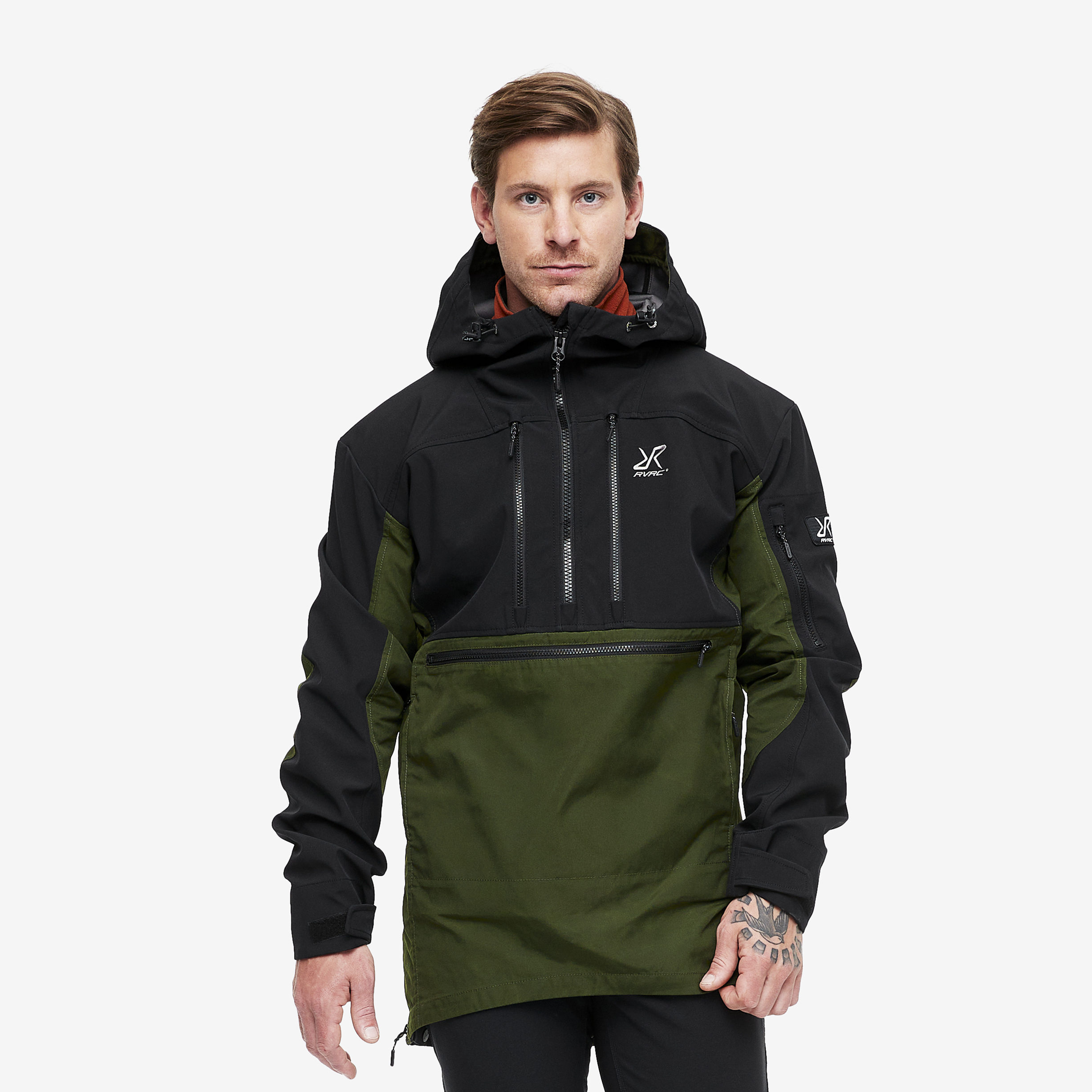 Outdoor Anorak Herren Forest Green | RevolutionRace