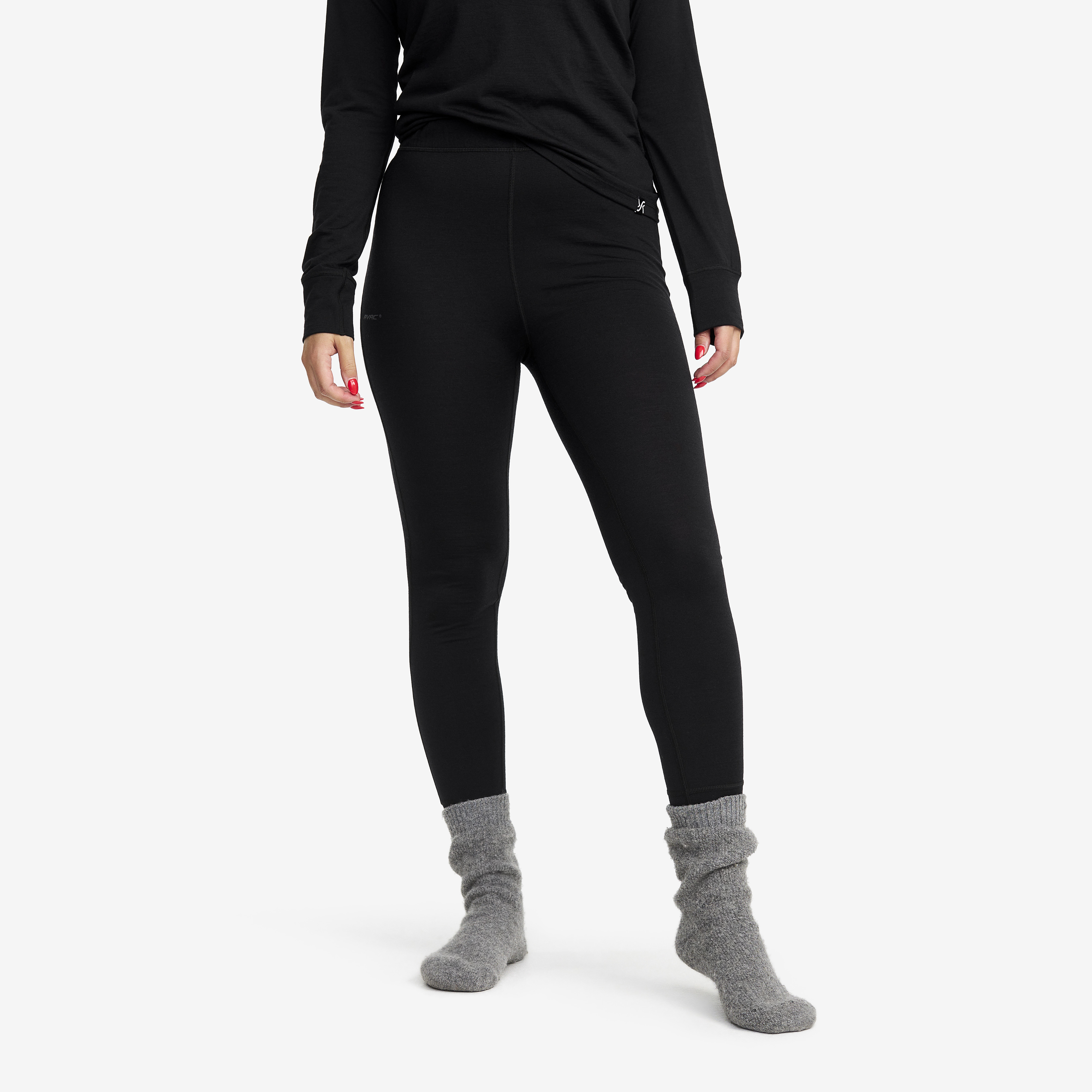 Mount Merino Pants Women Black | RevolutionRace