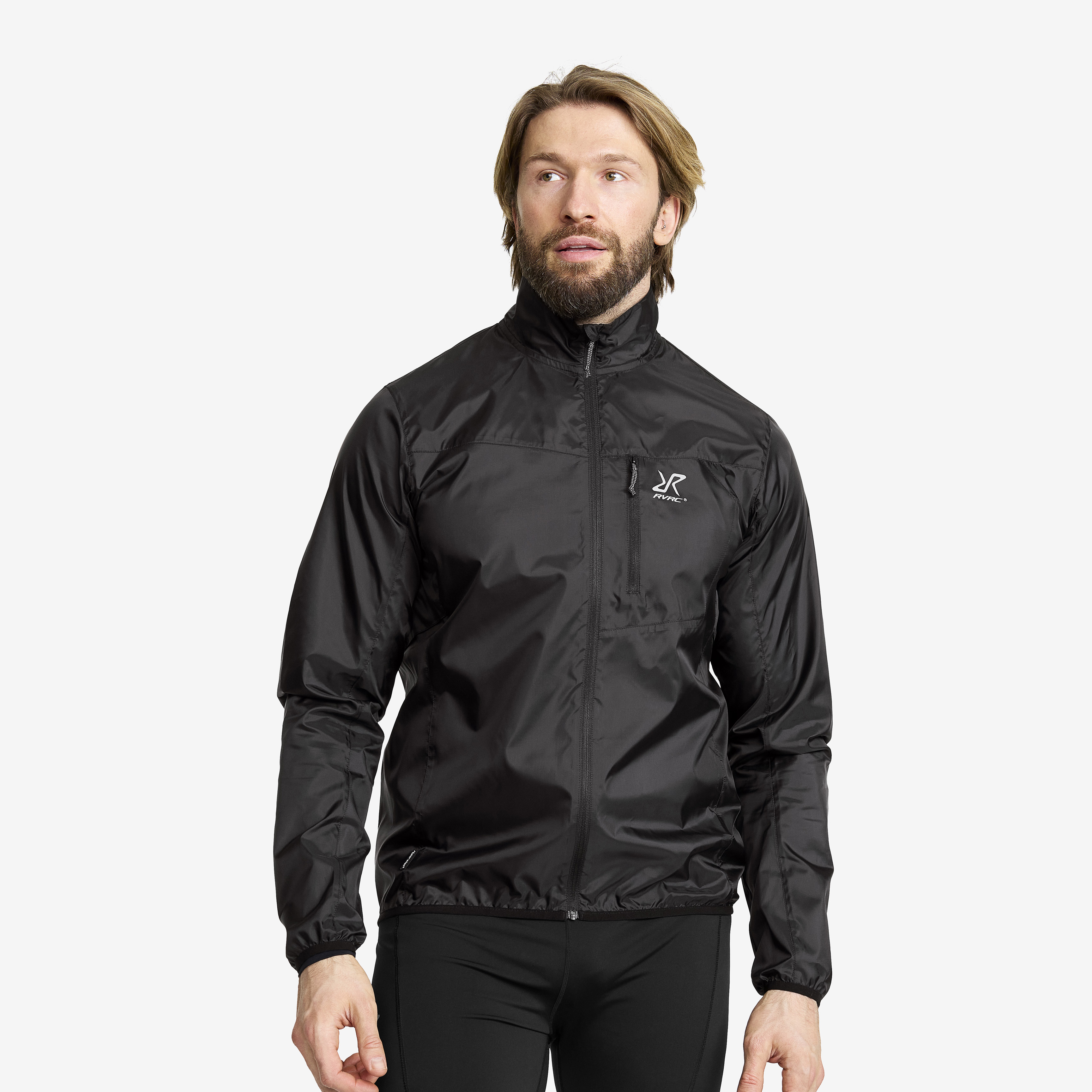 Unit Light Windbreaker Herren Black