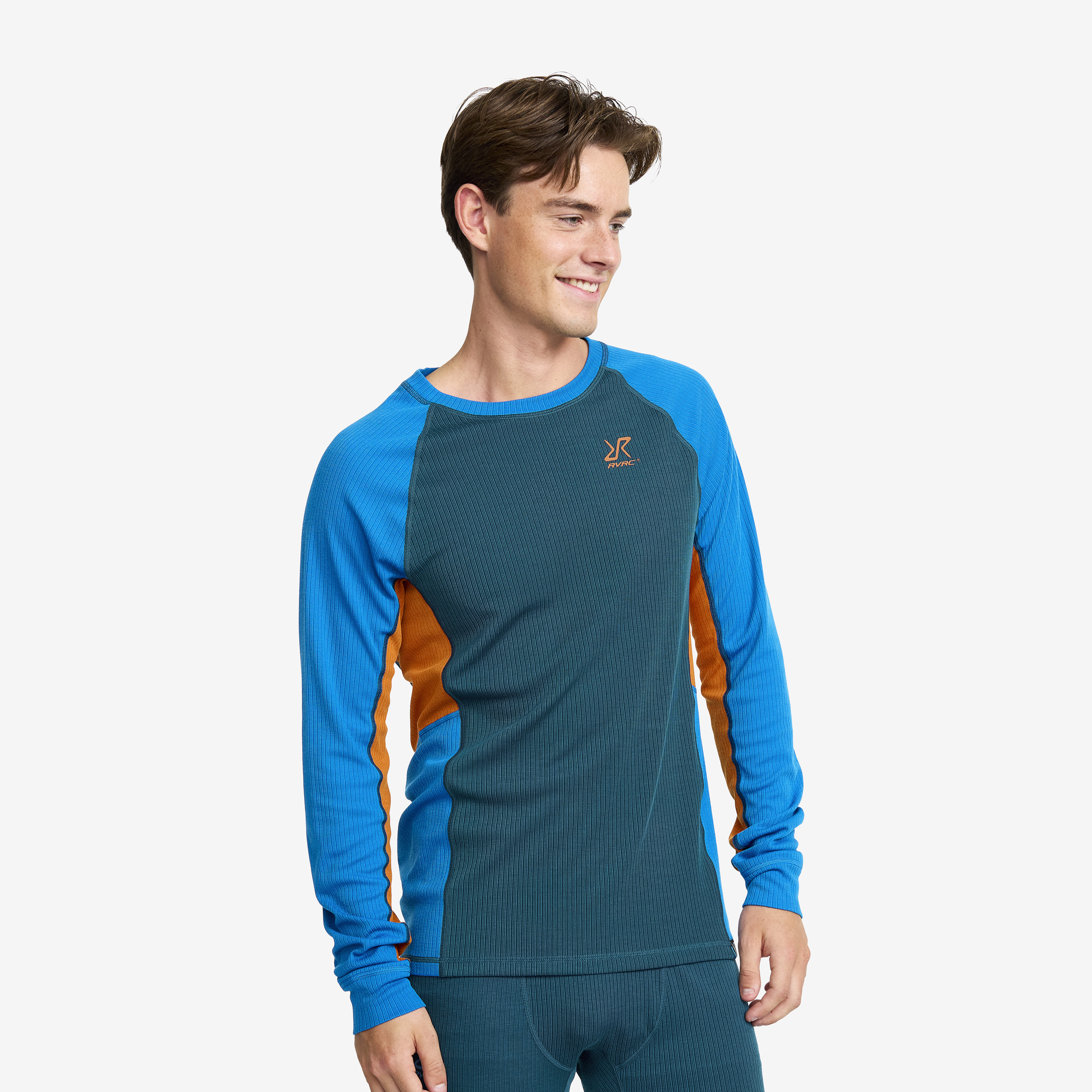 Movement Ls Top Men Imperial Blue/Blue Opal | RevolutionRace