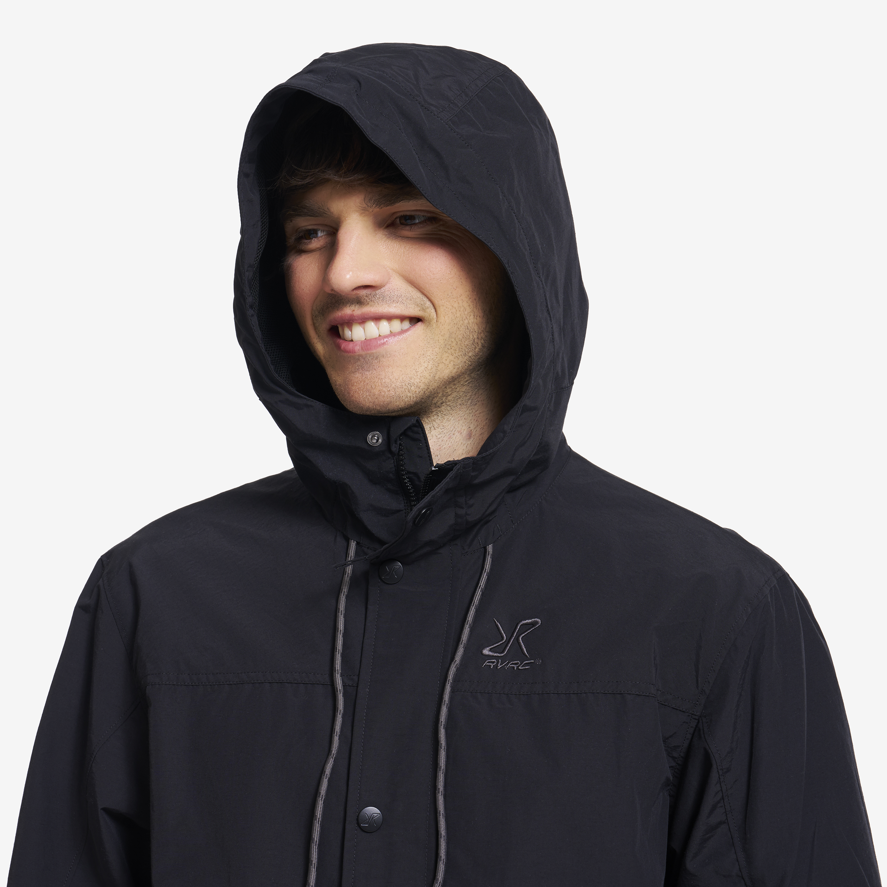 Shalloon Jacket Miehet Black | RevolutionRace