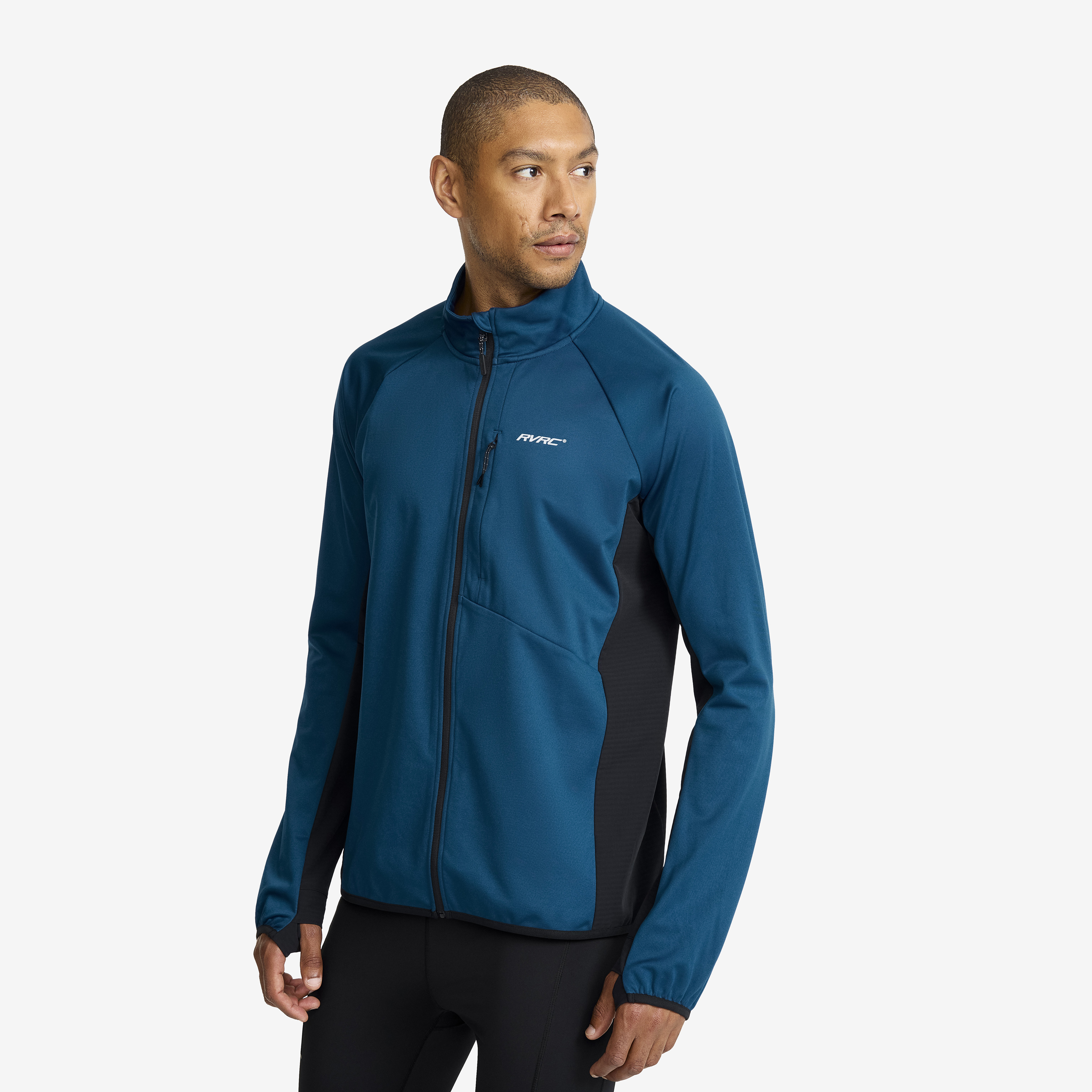 Pace Wind Jacket Men Blue Opal | RevolutionRace